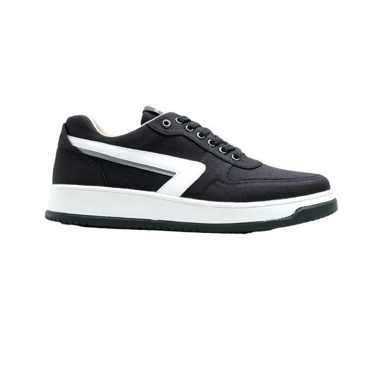 Sepatu Sneakers POP Fonte Black White – Footstep Footwear
